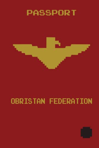 Passport Obristan Federation: Minimalist Composition Book | 100 pages ...