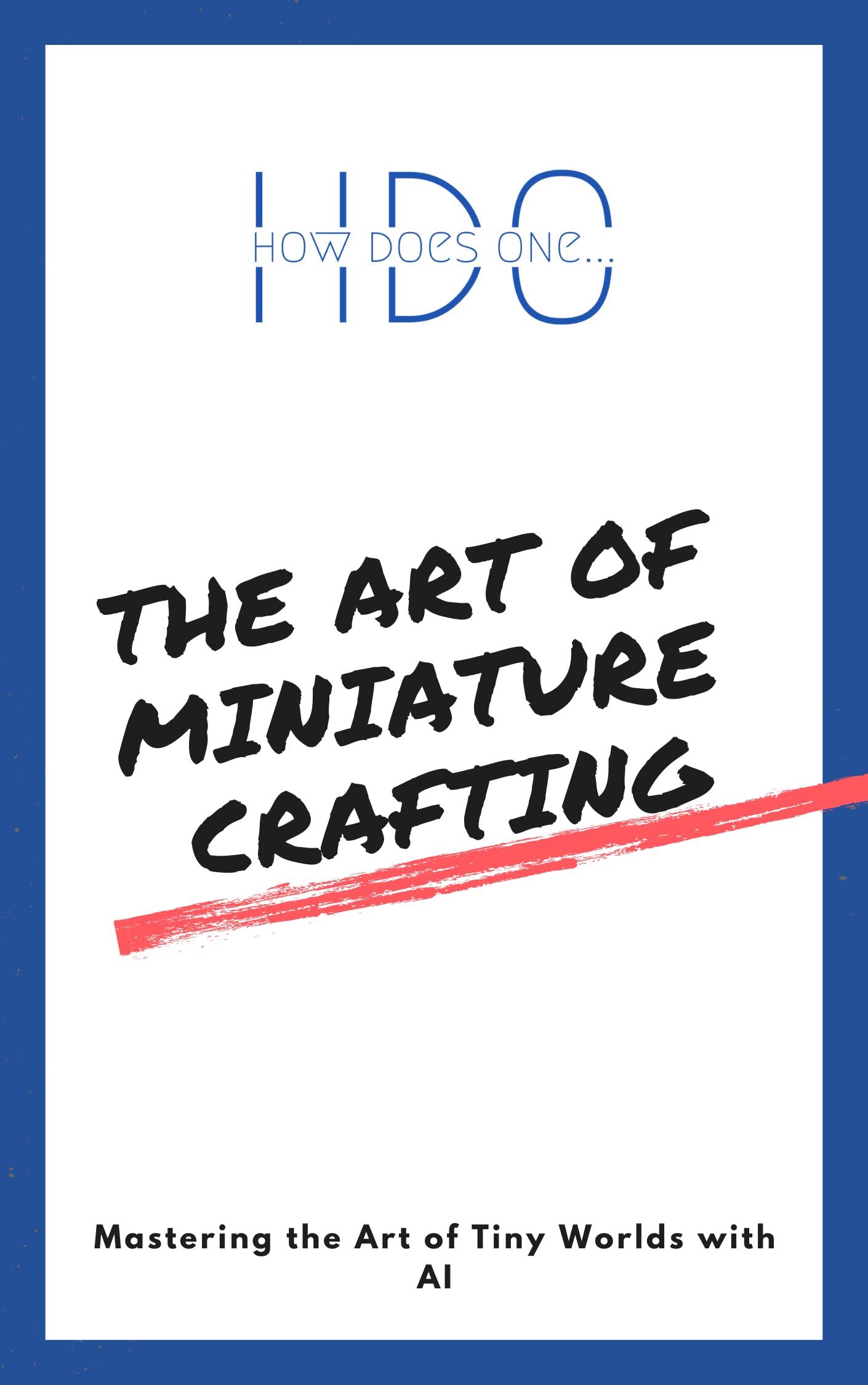 The Art of Miniature Crafting: Mastering the Art of Tiny Worlds with AI ...