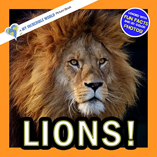Lions!: A My Incredible World Picture Book for Children by Hope Aicher ...