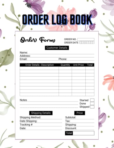 Order Log Book by Kelly Johnson | Goodreads