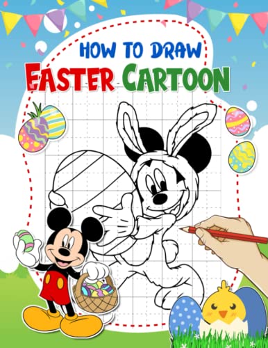 How to Draw Easter Cartoon: Symbol of Religious Holiday in Simple Steps ...