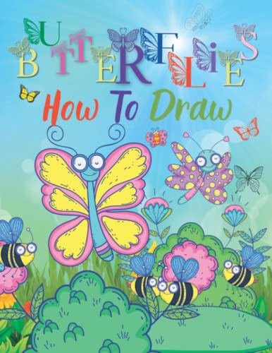 How to Draw Butterflies: Step-by-step instructions by Adela Graphic Art ...
