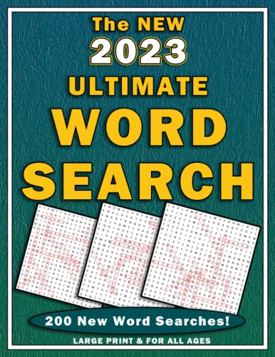 The NEW 2023 Ultimate Word Search -: - 200 Searches! - Large Print ...