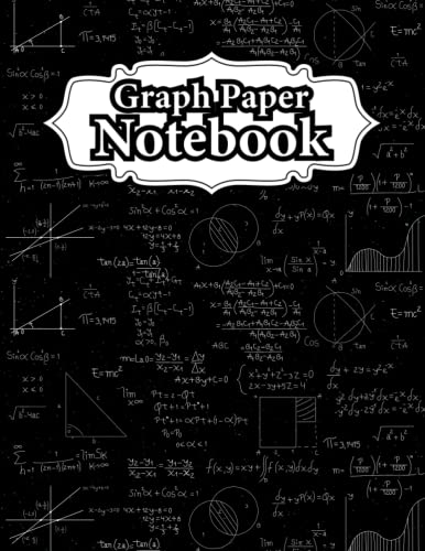 Graph Paper Notebook: Composition Book for School Kids. Journal Math ...