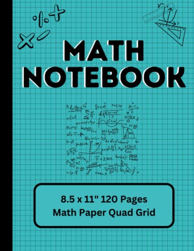 Graph Paper Notebook: For Math and Science Students | 8.5 x 11" 120 ...
