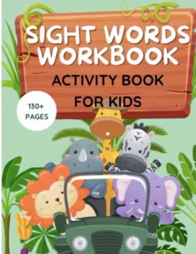 Sight Words Workbook: Sight Words Activity Book for Kids Ages 3-8 to ...