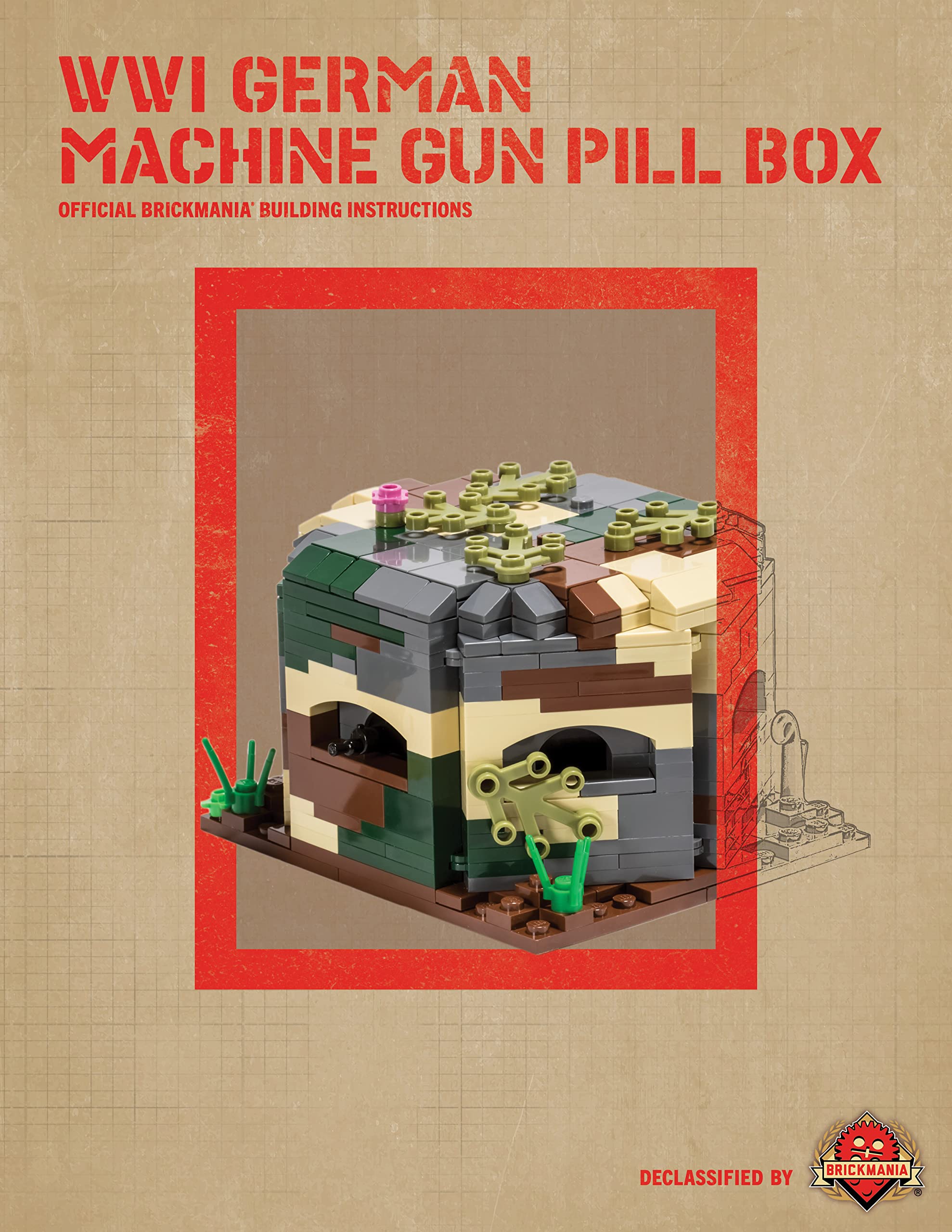 WWI German Machine Gun Pill Box: Official Brickmania Building ...