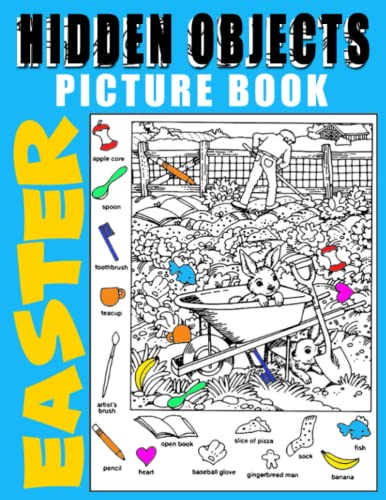 Easter Hidden Objects Picture Book: Seek And Find Picture Puzzle Games ...