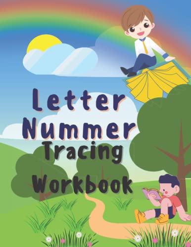 Letter & Nummer Tracing Workbook: pencil control book | kids tracing ...