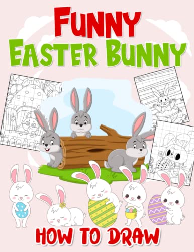 How to Draw Funny Easter Bunny: Happy and Have Fun to Drawing Tutorials ...