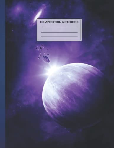 Composition Notebook : Books About Space For Adults Lined Journal ...