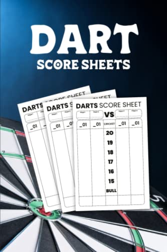 Darts Score Sheets: Darts Score Pads | Score Keeper Notebook | Perfect ...