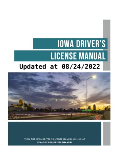 Iowa Driver’s License Manual: Learners Permit Study Guide for 2023 ...