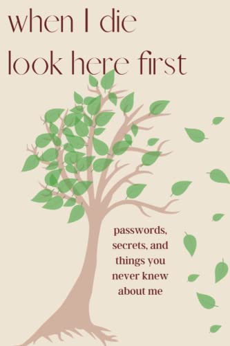When I Die, Look Here First: passwords, secrets, and things you never ...