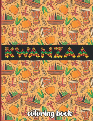 Kwanzaa Coloring Book: Celebrate Together for Kwanzaa - Draw and Color ...