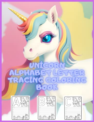 Unicorn alphabet letter tracing coloring book by MGBL | Goodreads