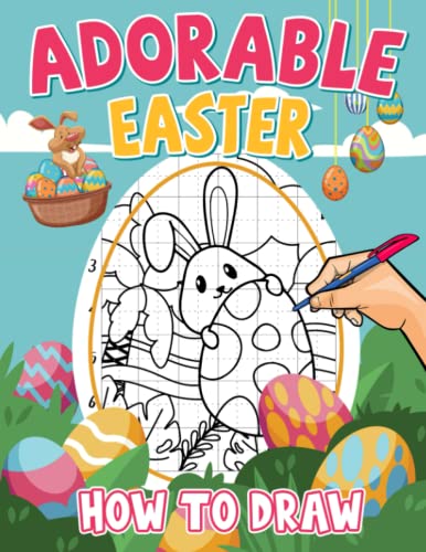 How To Draw Adorable Easter: 25 Easy Easter Line Drawings To Learn To ...