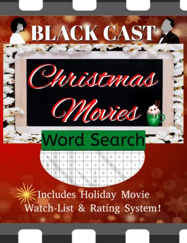 Black Cast Christmas Movies Word Search: 50-Movie Watch List and Rating ...