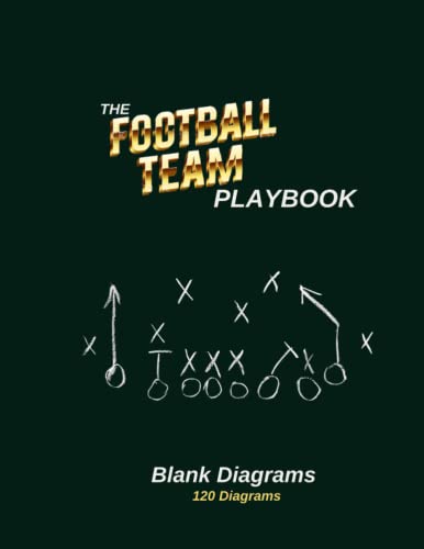 The Football Team Playbook: Blank Diagrams 120 diagrams by Mo Williams ...