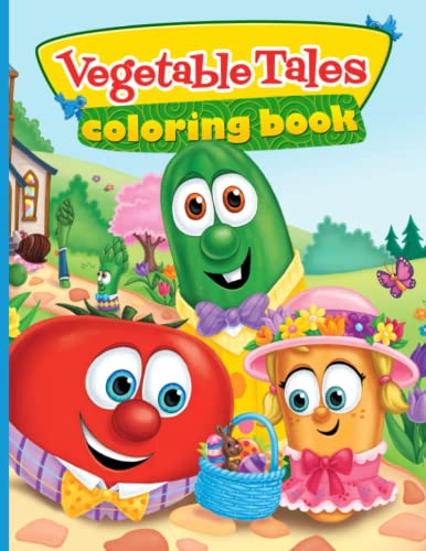 Vegetable Tales Coloring Book: Vegetable Tales Baby Cartoon The ...