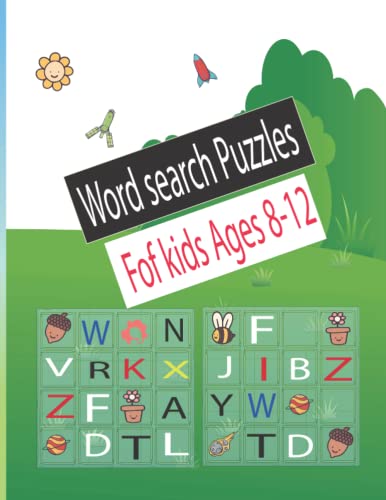 Word search puzzles for kids ages 8-12: Word search Challenging and ...
