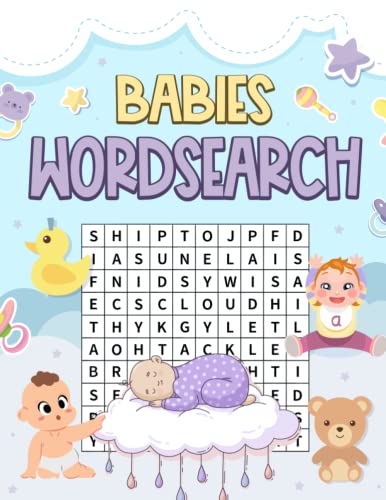 Babies Wordsearch: A Puzzle Book All About Babies by Annie Brownn ...