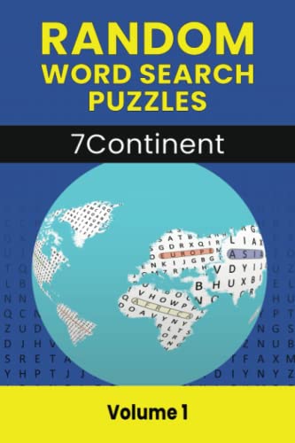 Random Word Search Puzzles 7Continent volume1 by Yesika Njie-Zevulana ...