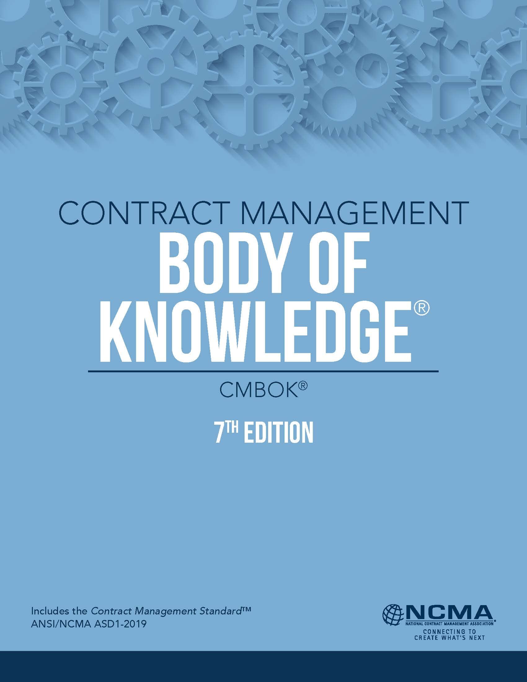 Contract Management Body of Knowledge®: CMBOK® Seventh Edition by ...
