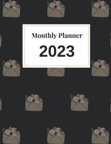 monthly planner 2023: 12 Months Schedule Organizer Calendar | 1 Year ...