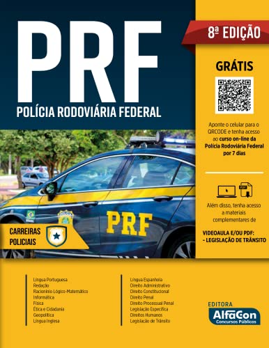 Policial Rodoviário Federal - PRF Capa comum – 17 março 2022 by TOOBOSS ...