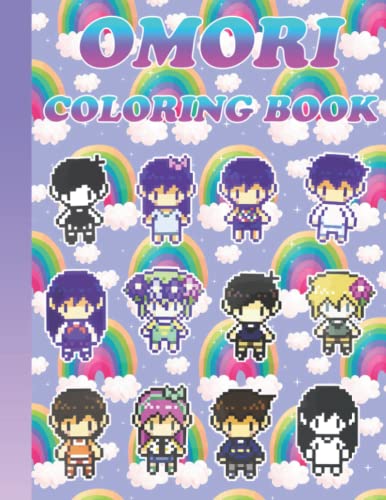 Omori Coloring Book Cute Character: Omori Coloring Books | Omori Fanart ...