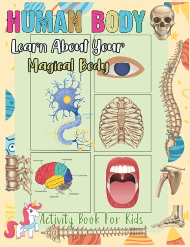 Human Body Activity Book for Kids: An Entertaining and Instructive ...