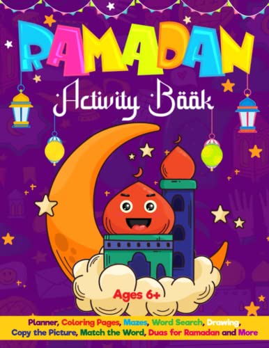 Ramadan Activity Book For Kids: Fun and Islamic Educational Activities ...