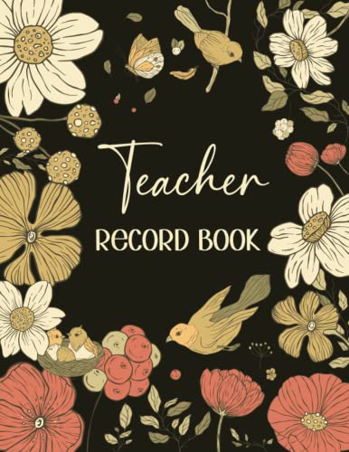 Teacher Record Book For Grading: Teacher Grade Book, Gradebook for ...