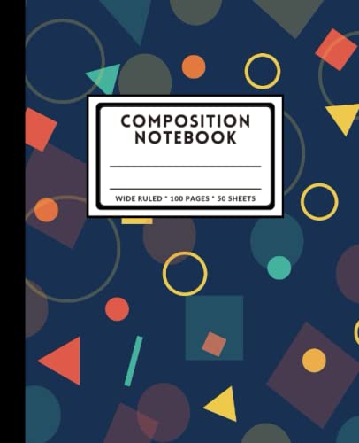 Composition Notebook Wide Ruled: Journals Notebook for School, Office ...