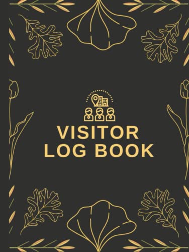 Visitor Log Book: Visitor Log Book Journal for Business Register ...