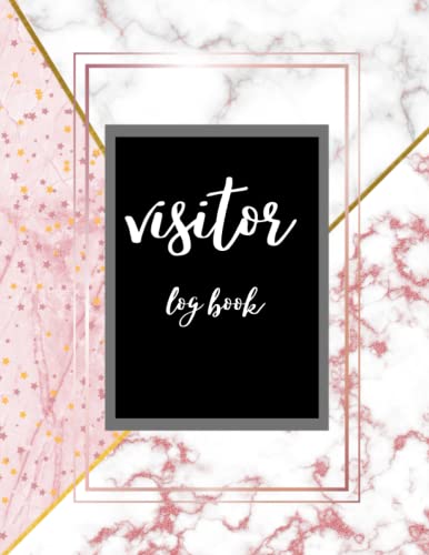 Incoming And Outgoing Book: Track and Trace Visitor Log Book | Record ...