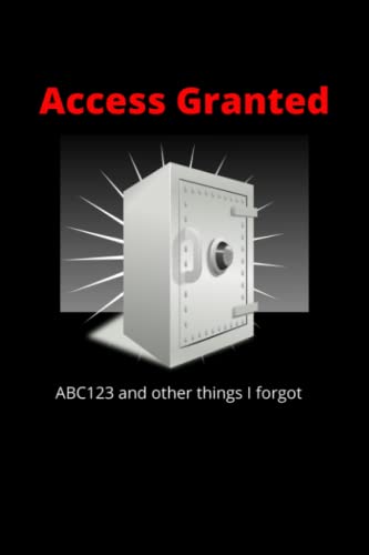 Access Granted: personal password keeper by Stephanie Ross | Goodreads