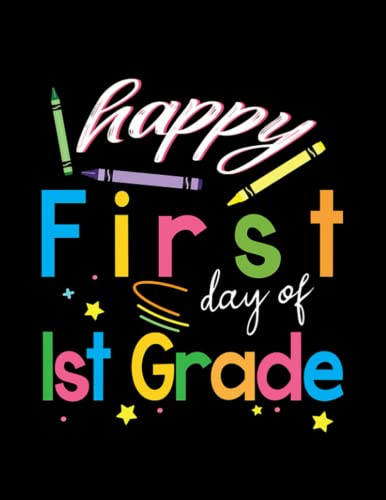 Happy First Day Of 1st Grade Students First Day Of School Back To ...