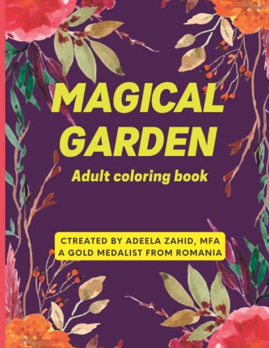 Magical Garden Coloring Book, Featuring Magical Garden Scenes ...