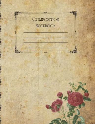 Vintage Composition Notebook: Vintage Style Notebook for Students ...