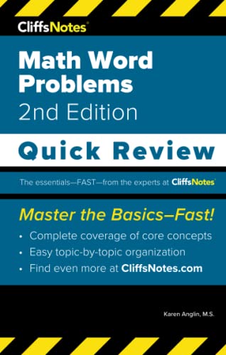 CliffsNotes Math Word Problems: Quick Review by Karen L. Anglin | Goodreads