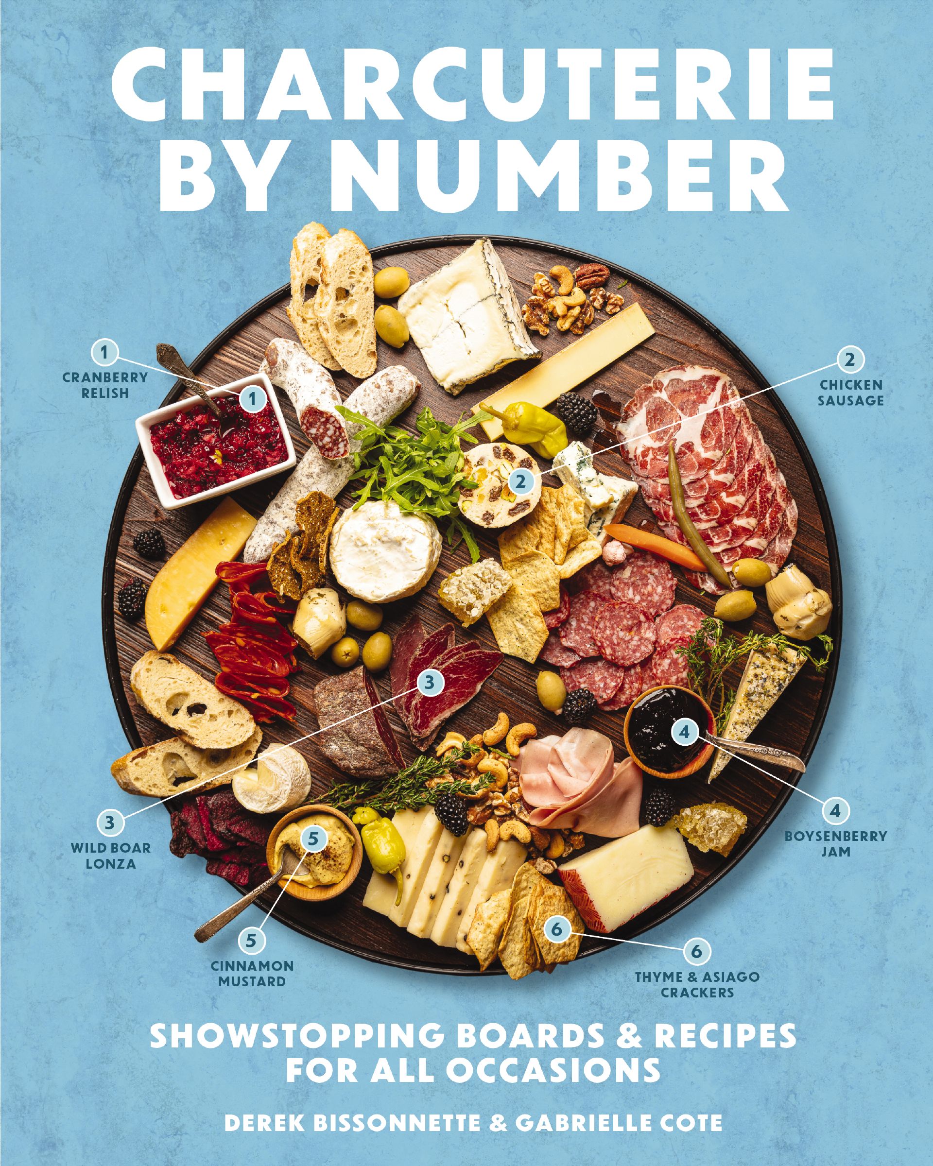Charcuterie by Number: Showstopping Boards and Recipes for All ...