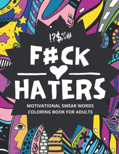 Swearing Coloring Book For Adults: High Quality Swear Word Coloring ...