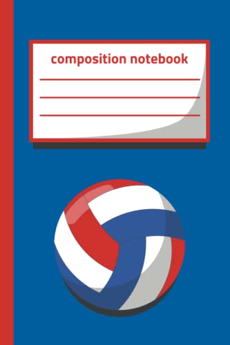 volleyball notebook: Notebook doodling Journal for college school boys ...
