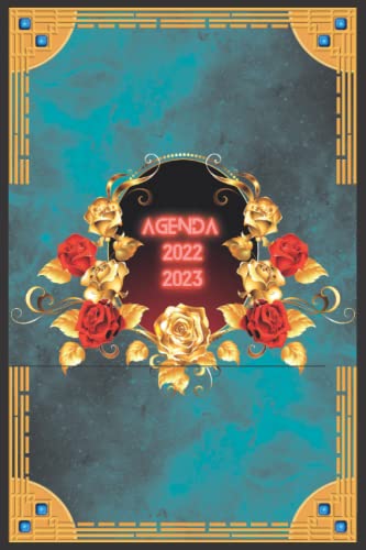 Agenda 2022- 2023 mensual: Planificador y organizador Mensual Julio ...