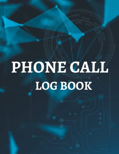 Phone Call Log book: Call Log Book For Office| Phone Message Recording ...