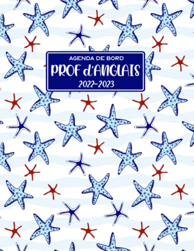Agenda de bord Prof d'anglais 2022-2023: Carnet de bord Format A4 pour les professeurs by Martin ...