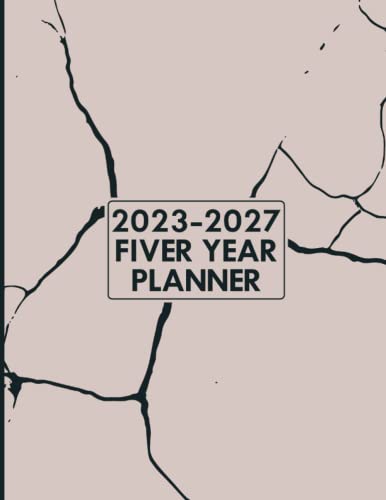 2023-2027 Five Year Planner:: Appointment Notebook, Daily Weekly ...