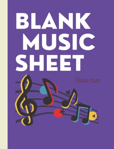 Epic Blank sheet music notebook by Stone Man | Goodreads